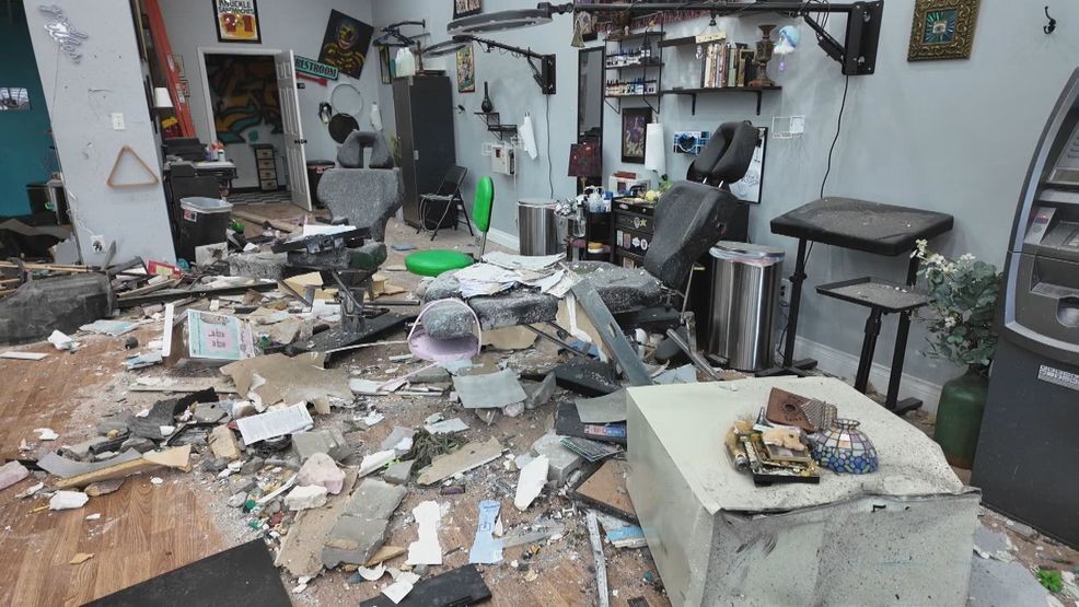 'Completely obliterated': Driver plows into Clermont County tattoo shop