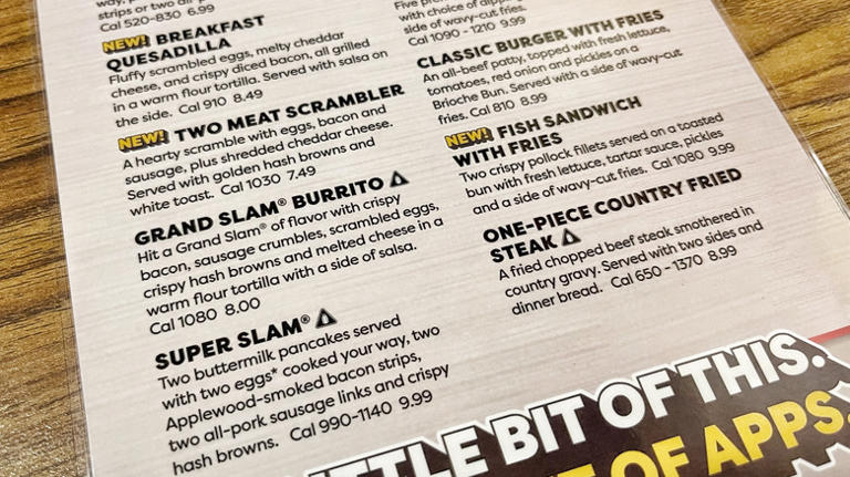 Review: Denny's Grand Slam burrito is worthy of its home run title
