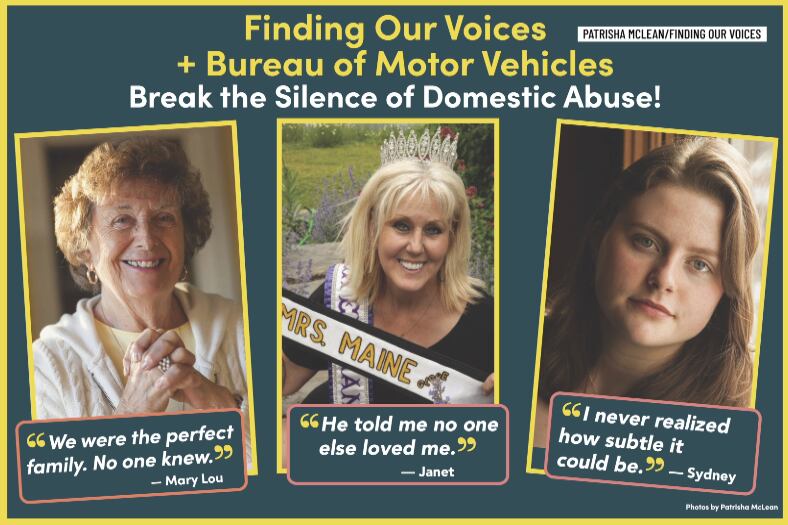 BMV partners with nonprofit to display domestic violence awareness posters