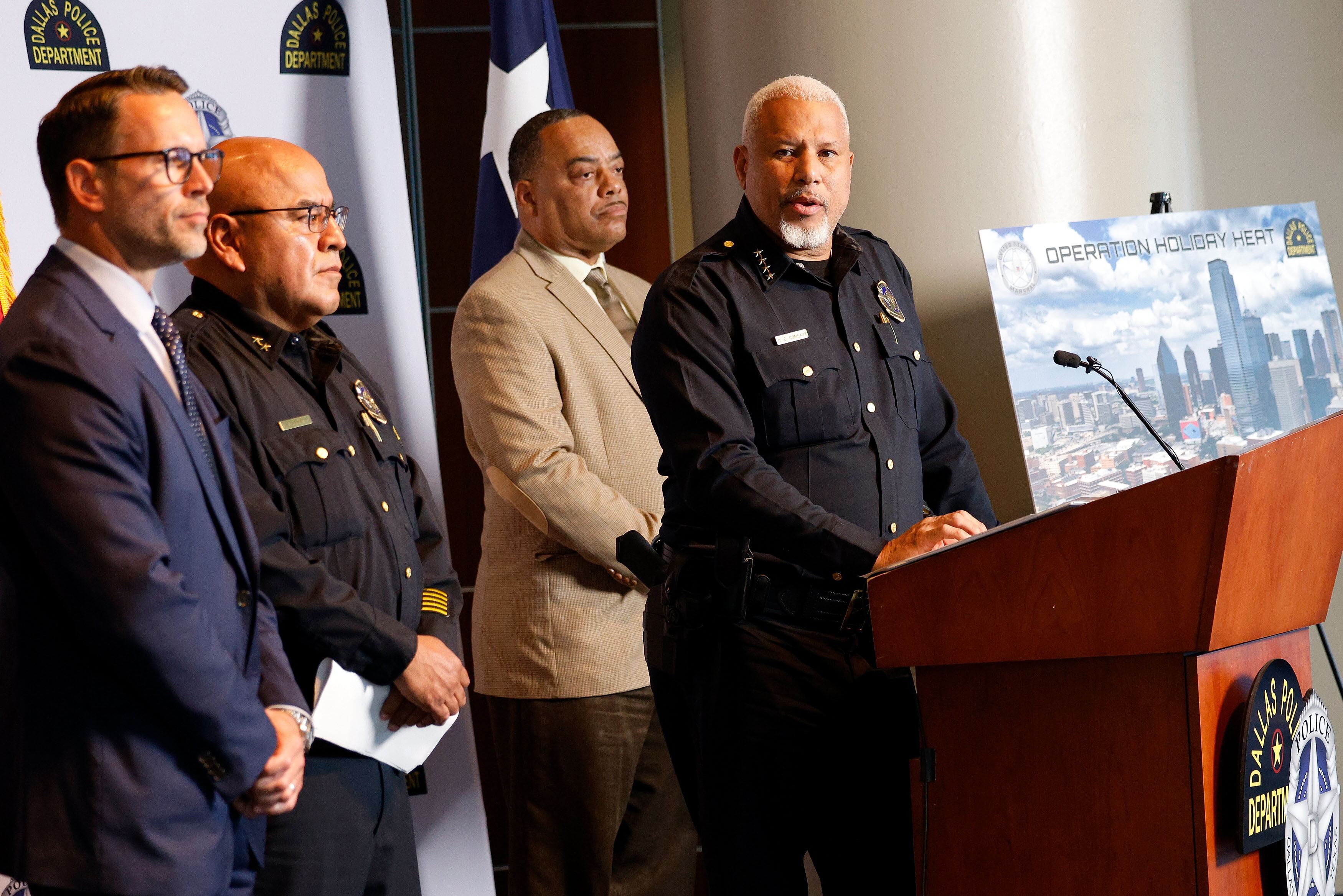 Dallas police say over 50 wanted felons arrested in late 2025 during ...