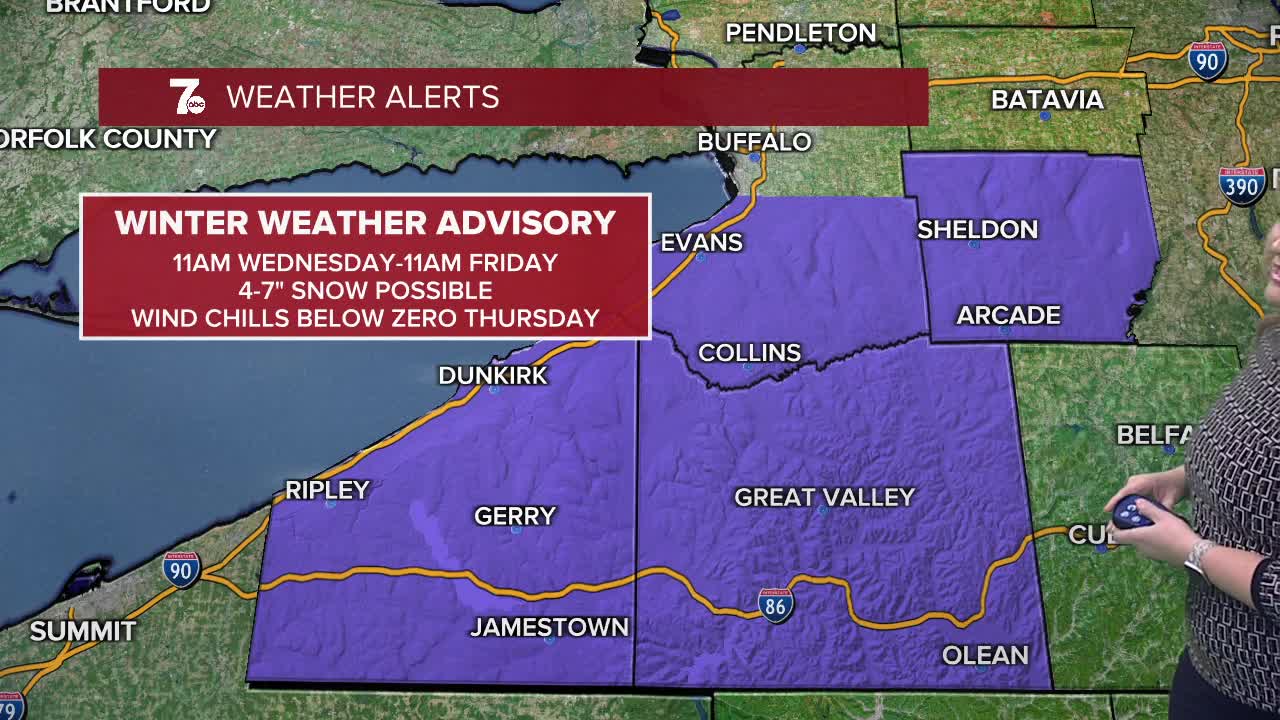 7 Weather Forecast p.m. Update, Tuesday, January 13