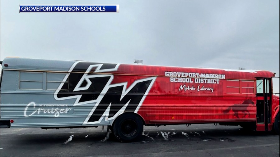 Groveport Madison students create mobile library