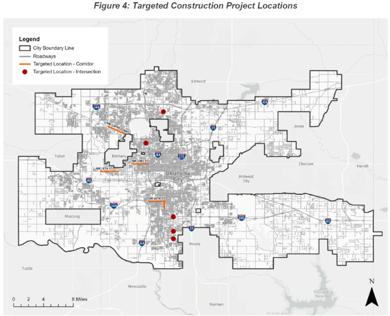 OKC awarded $25 million grant for safer streets