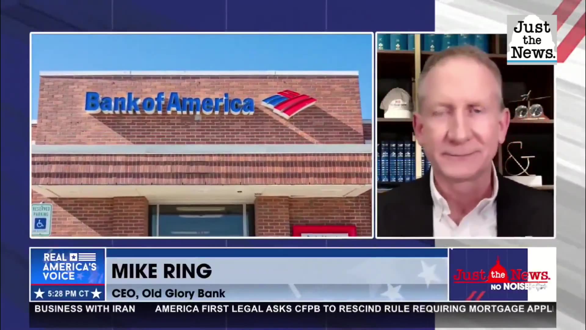 Mike Ring says banks should refund those targeted for January 6th