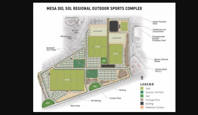 Mesa Del Sol sports complex project completes phase 3