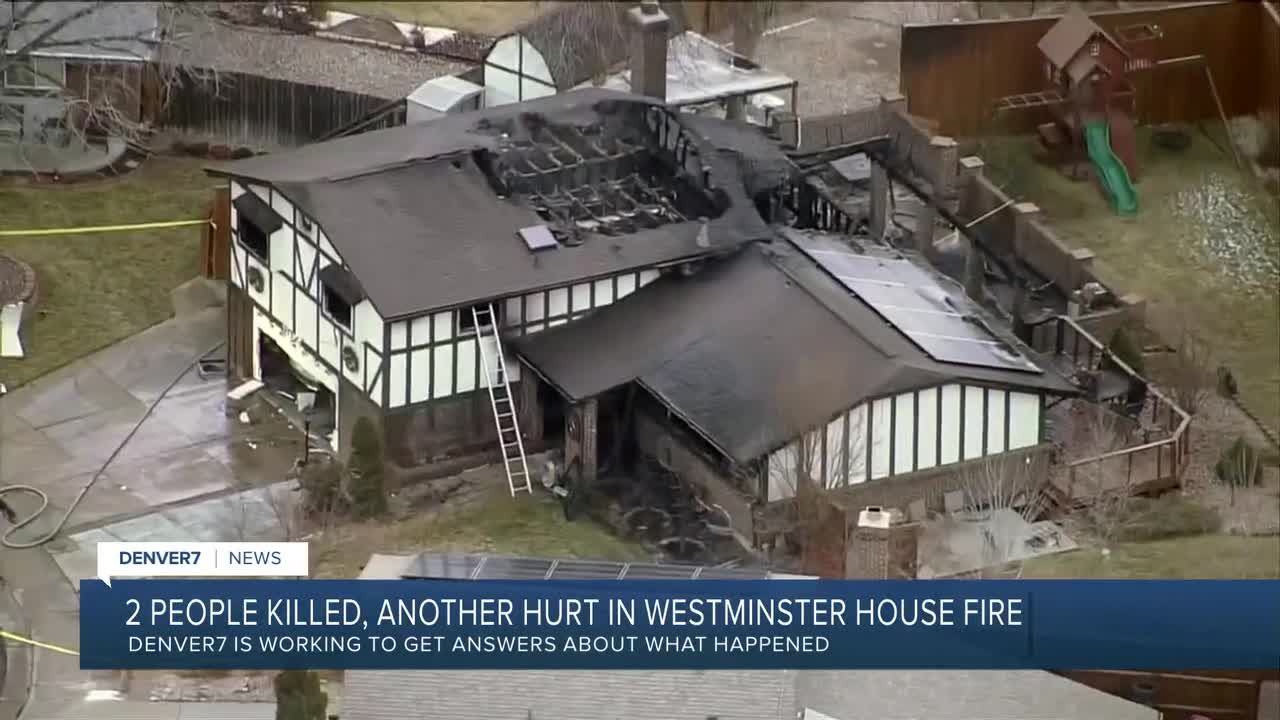 Latest on Westminster house fire that killed two people Tuesday