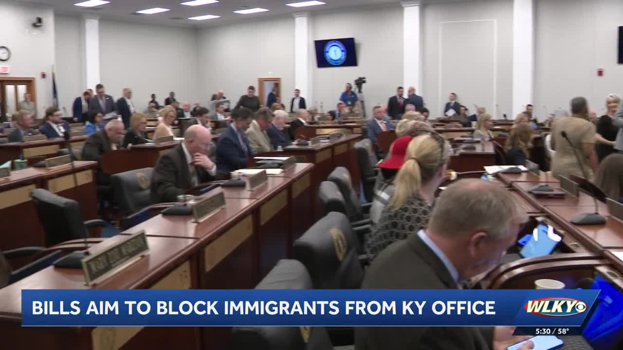 Bill aims to block immigrants from holding office in Kentucky