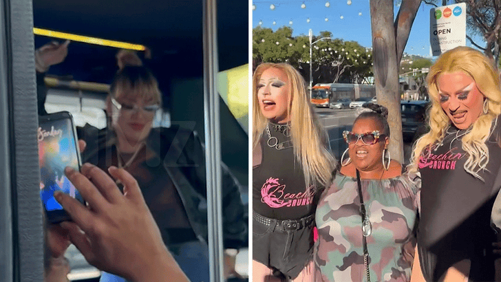 'TMZ Brunch Bus' kicks off 2026 with radio queen, Cece Valencia