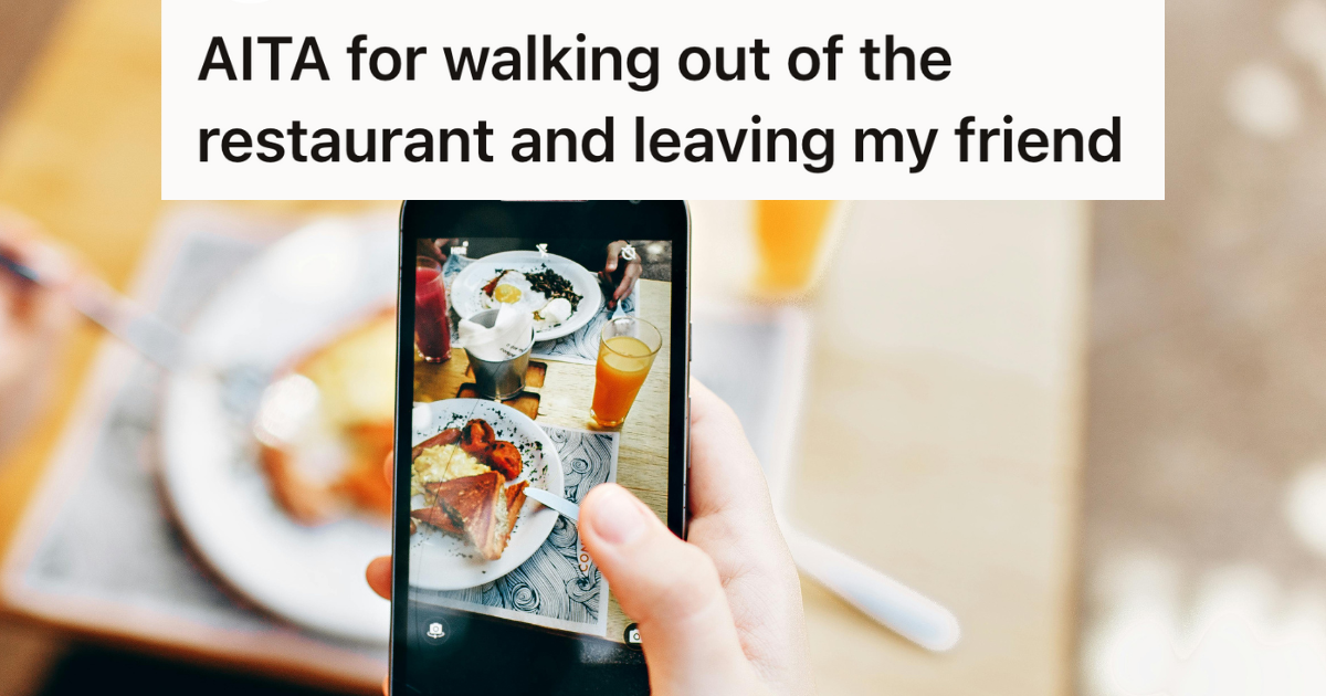 Woman tried to snap a quick photo of her Instagram-worthy dinner, so ...