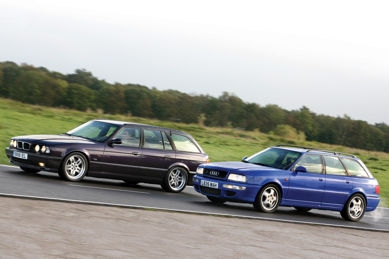 BMW M5 Touring vs Audi RS2 Avant: spicy wagons
