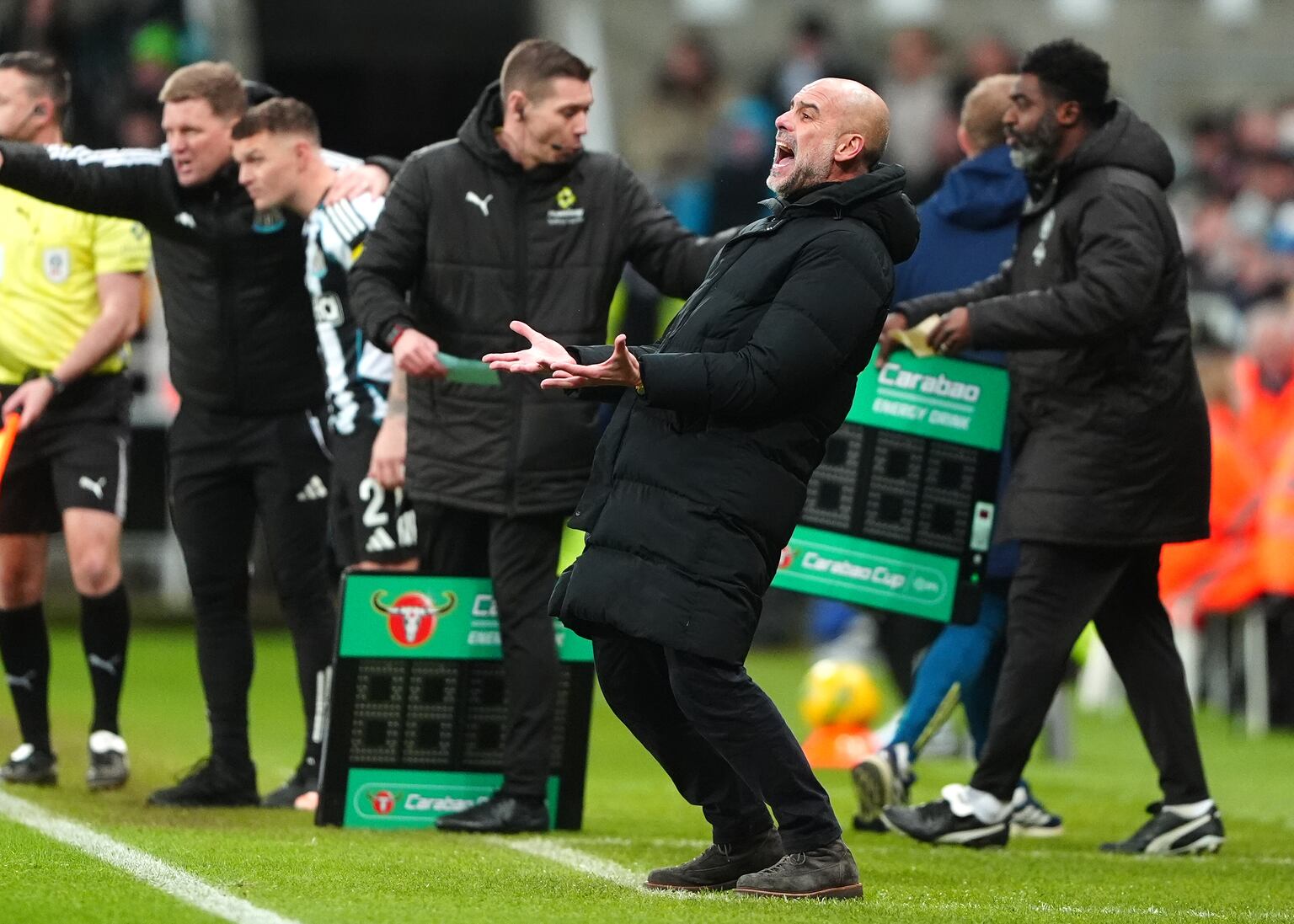 Pep Guardiola angered by VAR during Man City’s cup semi-final win at ...