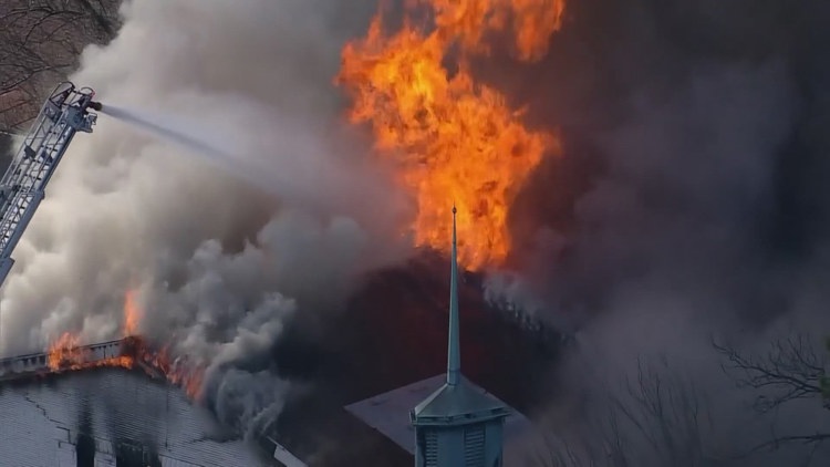 Mayor calls fire at abandoned north Houston church a 'wake-up call' as ...