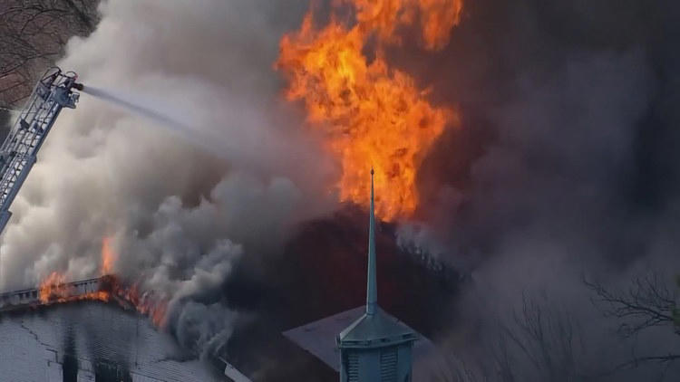 Mayor calls fire at abandoned north Houston church a 'wake-up call' as ...