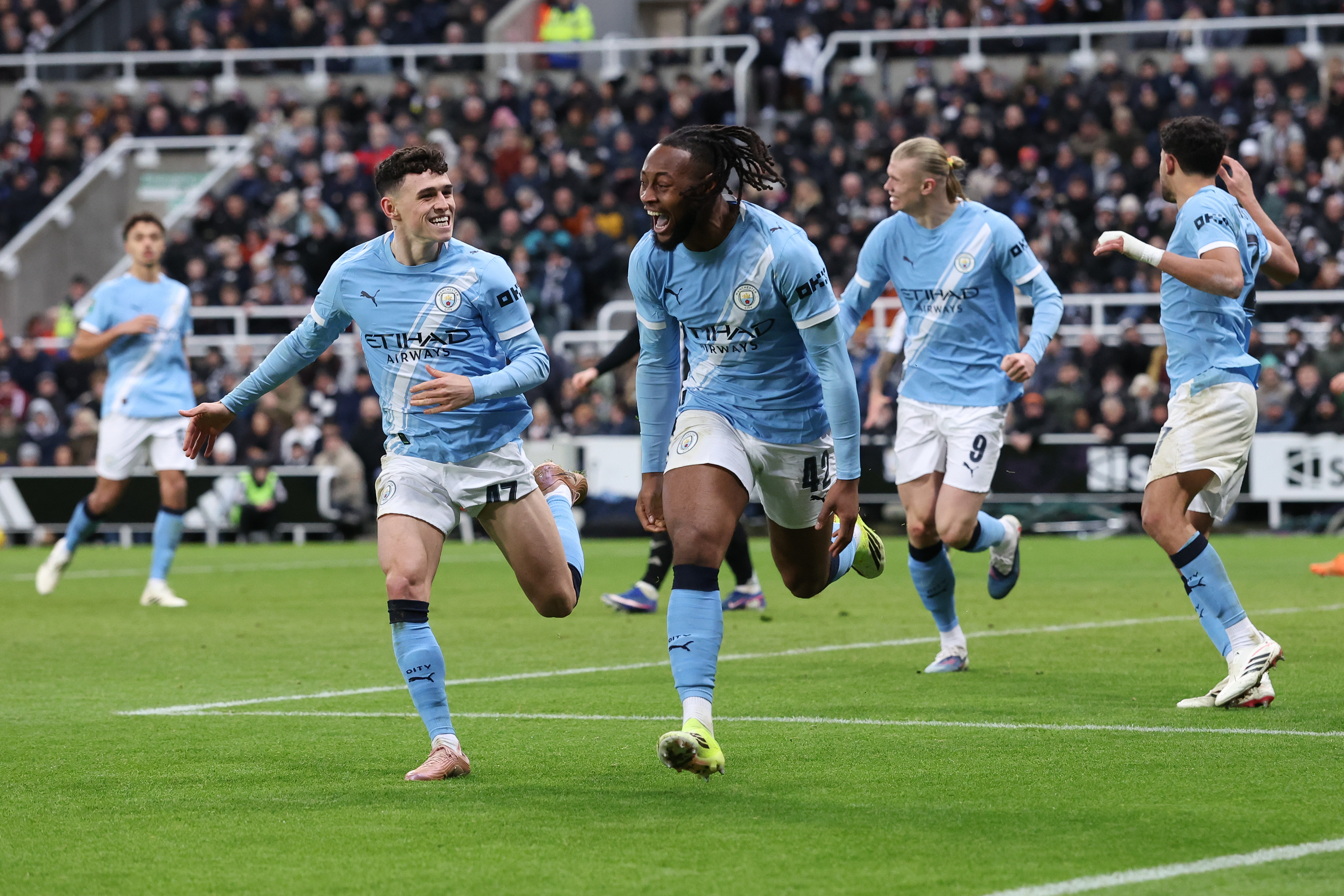 Manchester City beat Newcastle: League Cup reaction & media