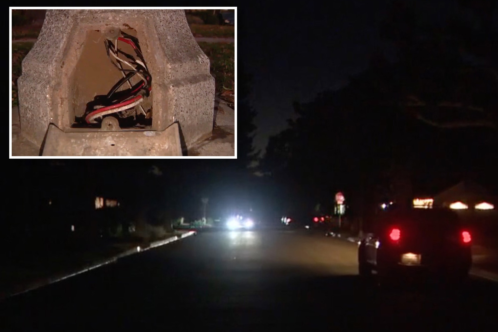 Copper wire thieves plunge LA neighborhood into total darkness as ...
