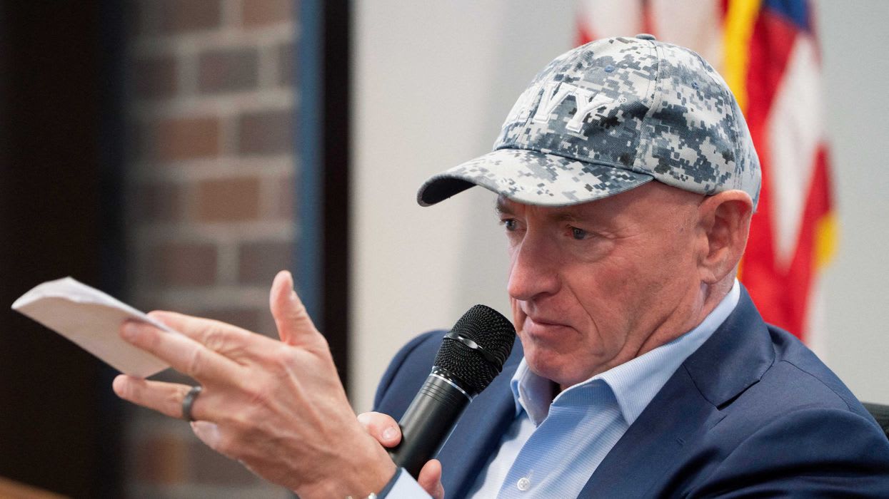 Trump Pentagon chief caught breaking Pentagon policy to insult Mark Kelly