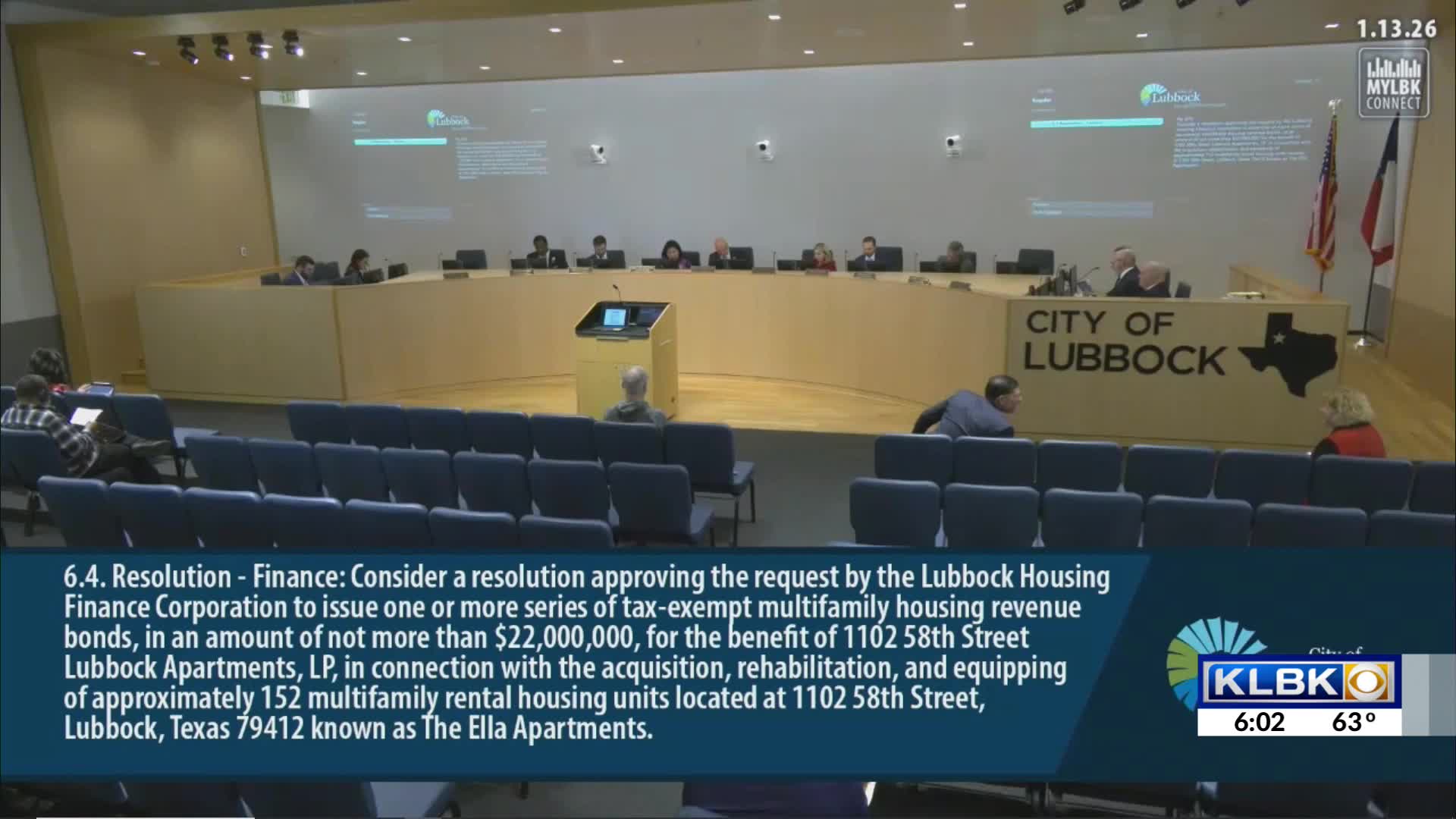 Lubbock City Council approves $22 million of tax-exempt multifamily ...