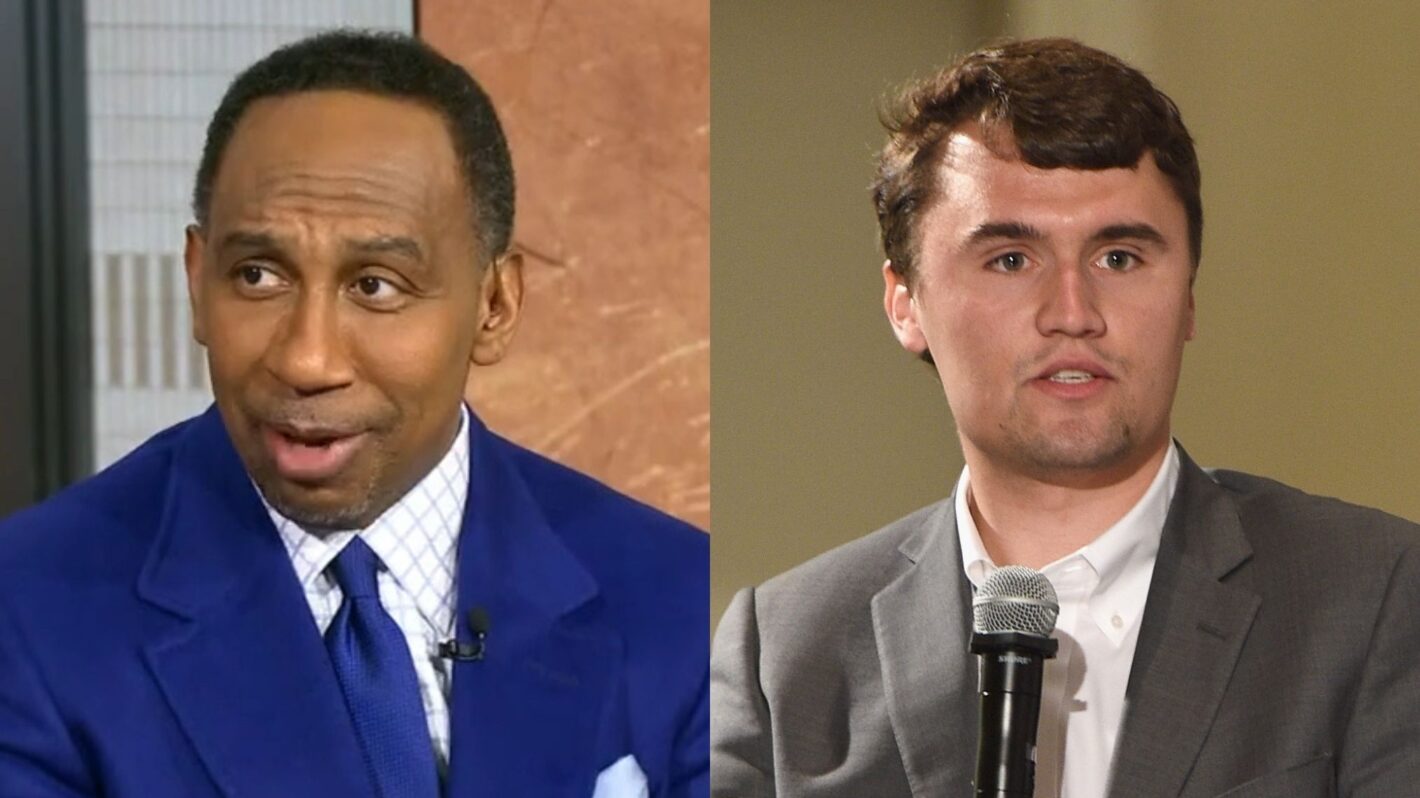 Stephen A Smith mistakenly calls Houston Texans player Charlie Kirk on-air