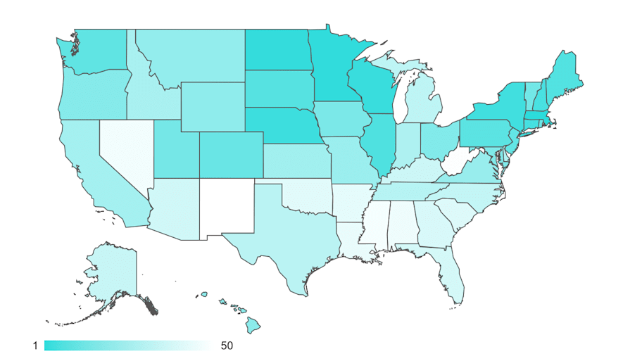 The best and worst states to raise a family in 2026, ranked