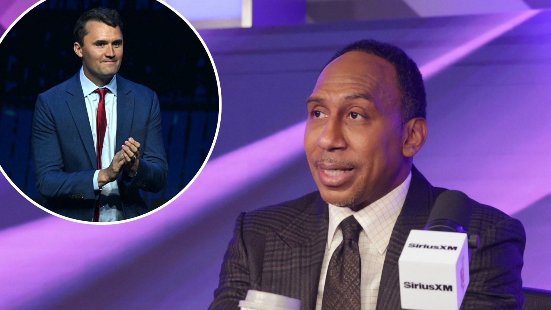 Stephen A Smith mistakes NFL star for Charlie Kirk in awkward on-air flub