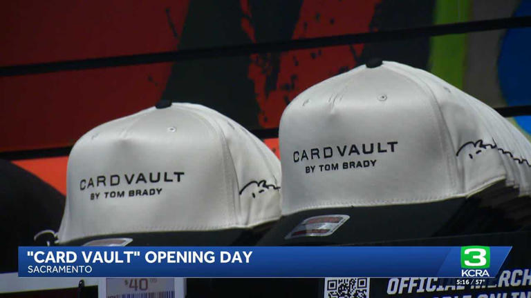 Tom Brady-backed CardVault opens in Sacramento's DOCO