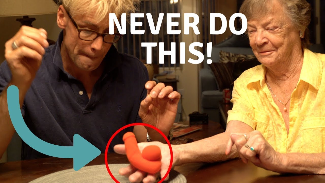 Top magic tricks to never do to your grandma!