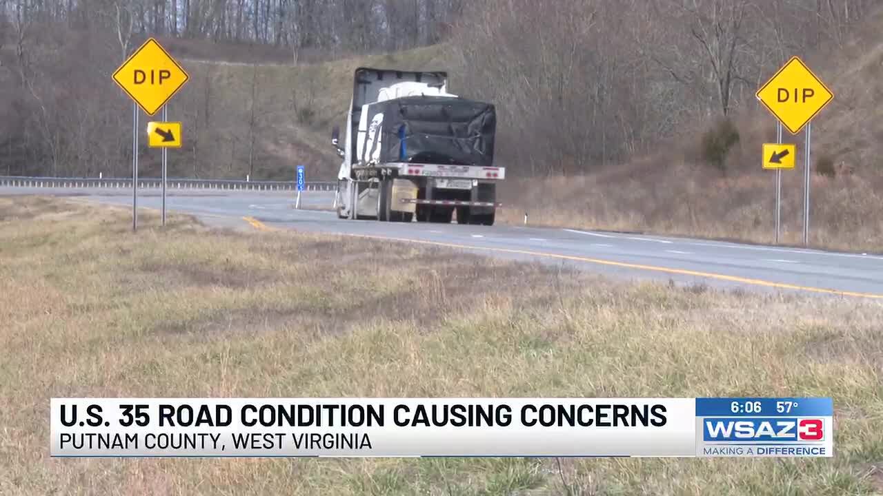 US 35 road conditions causing concerns