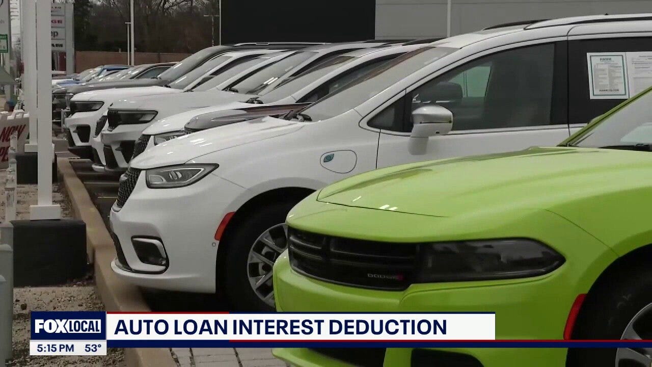 Interest on some new car loans now tax-deductible