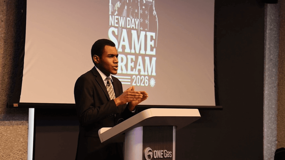 Broken Arrow student wins ONE Gas oratorical contest with rendition of ...