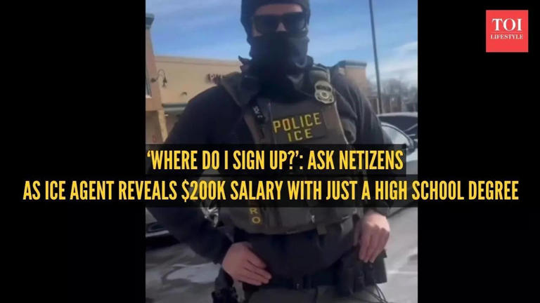 ‘Where do I sign up?’: ICE agent’s $200K salary with just a high school ...