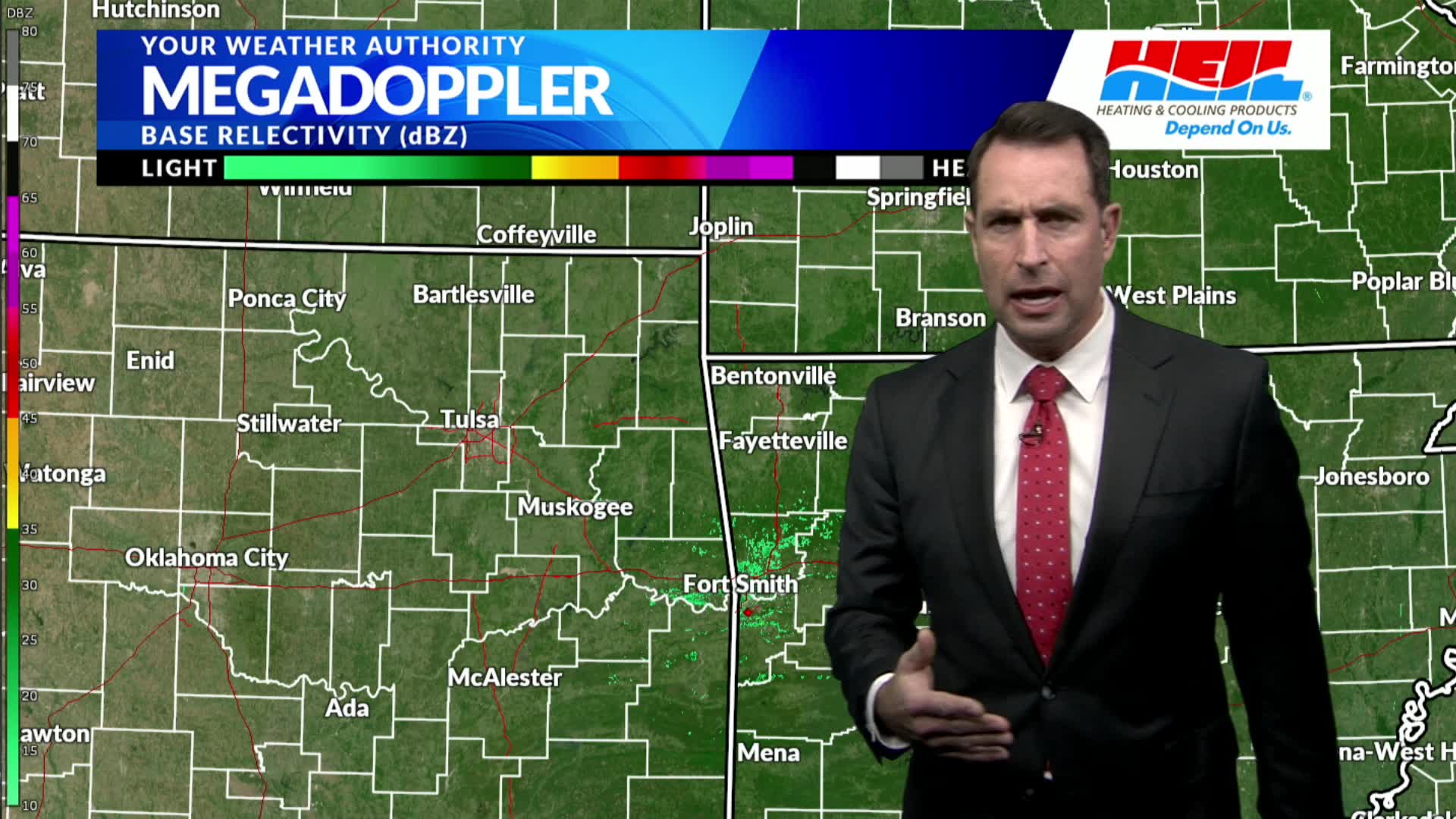 Tuesday, Jan. 13th 6p.m. Weather