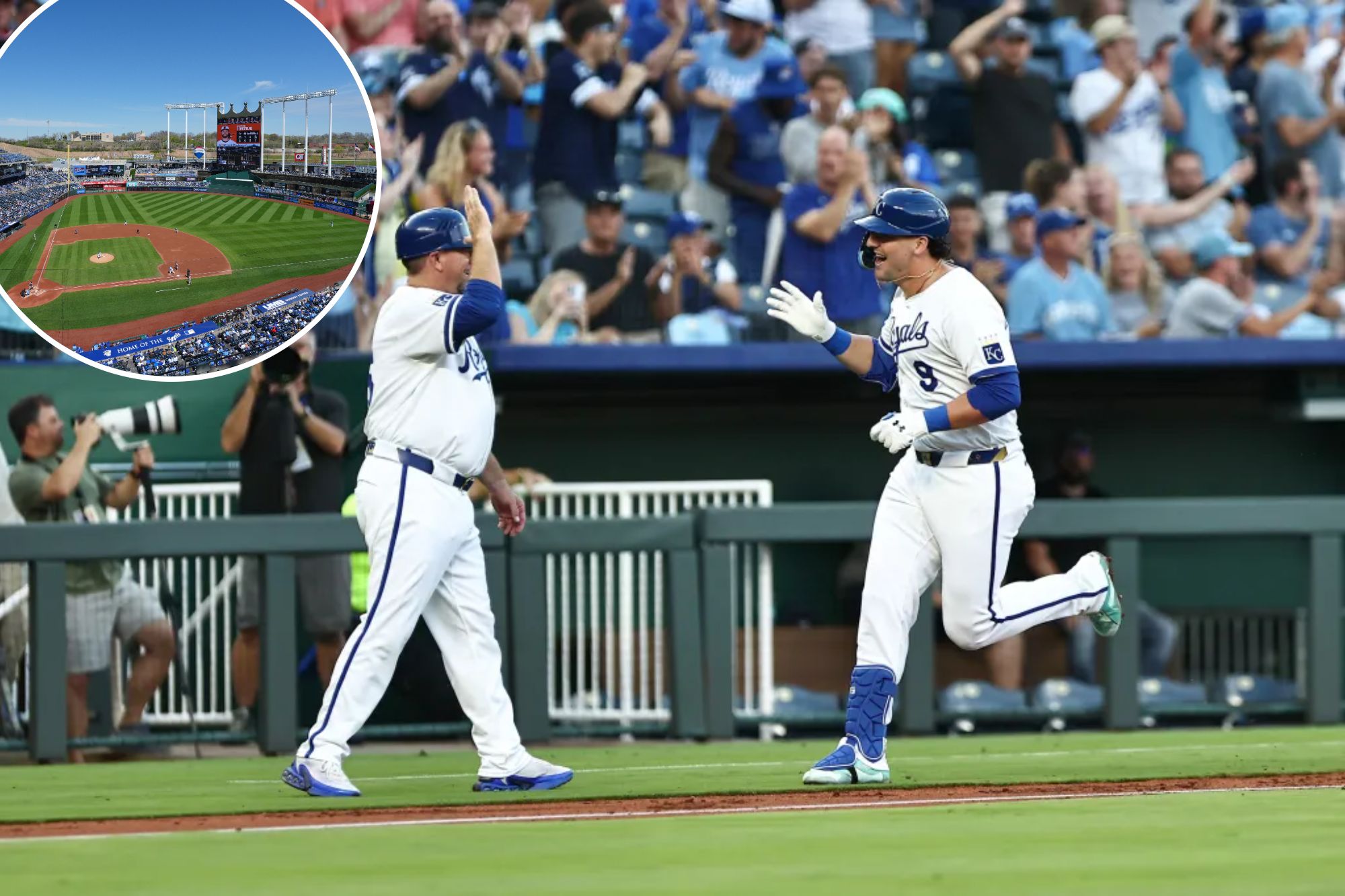 Royals moving in Kaufman Stadium fences in hopes of boosting home run ...