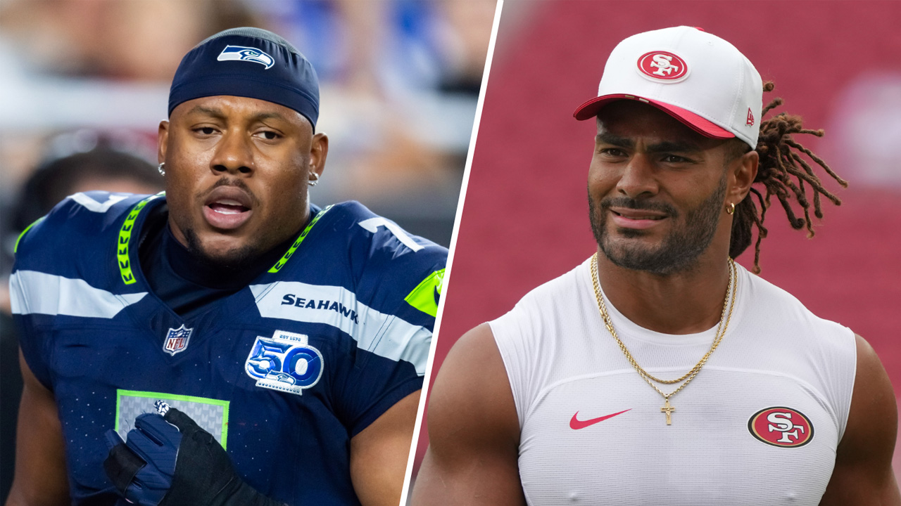 Seahawks LB Uchenna Nwosu taunts Fred Warner amid 49ers star's rehab ...