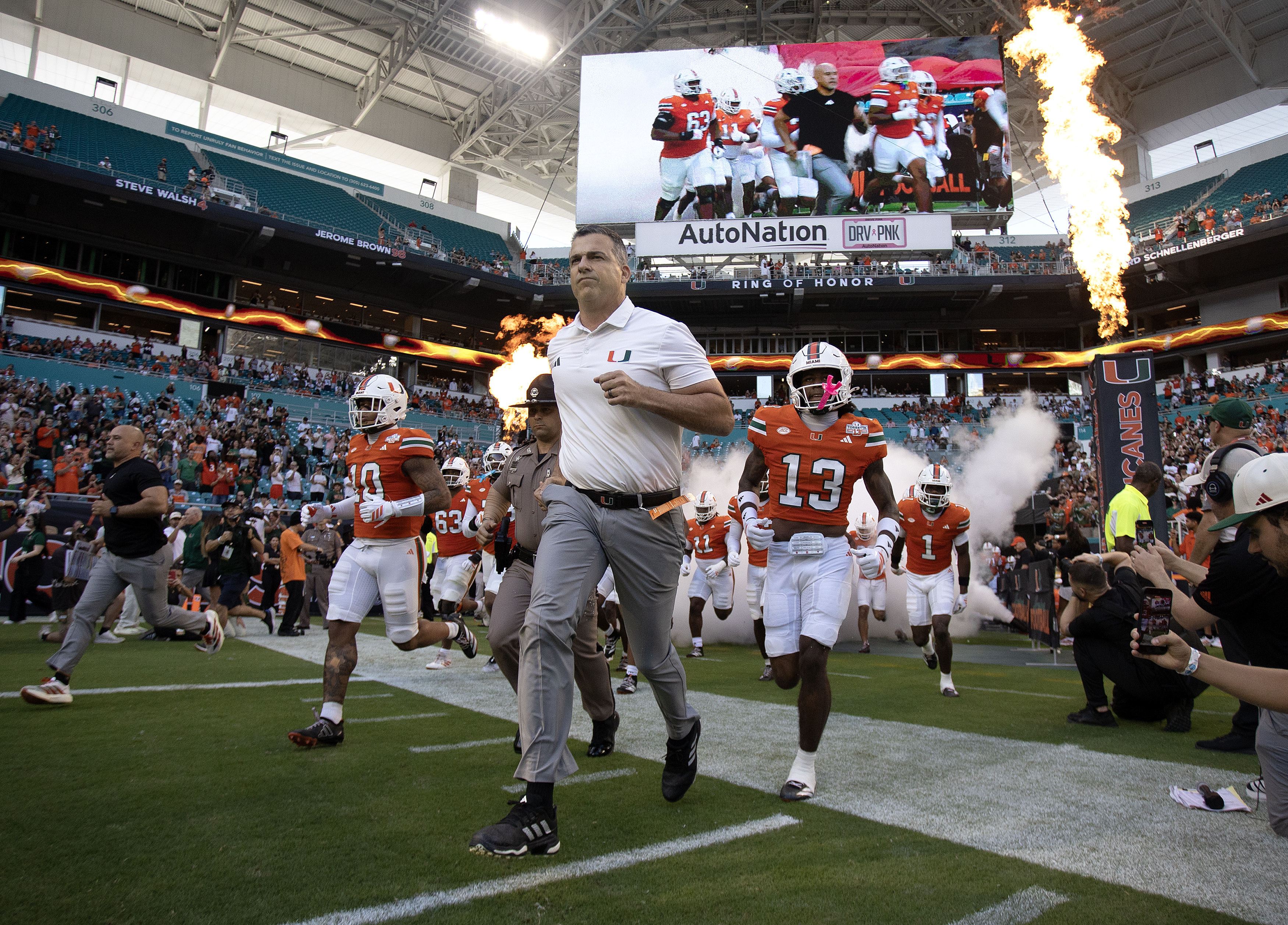 On the road at home, a strange truth for the Miami Hurricanes in the ...