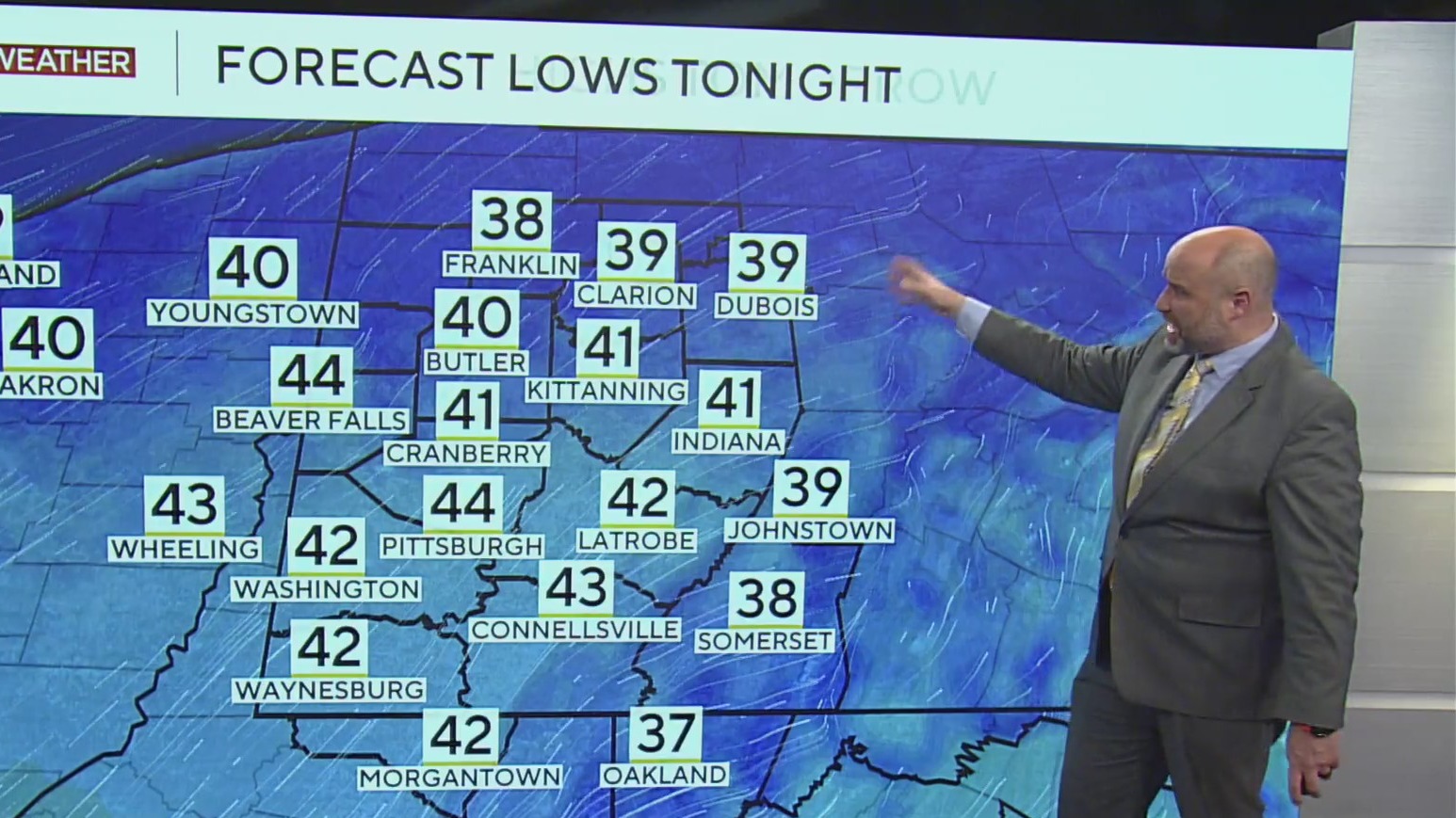 KDKA-TV evening forecast (1/13)