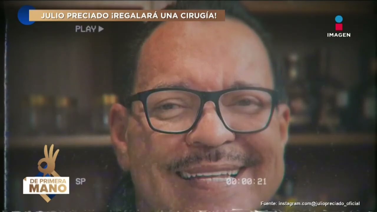 ¡Julio Preciado regalará un TRASPLANTE de RIÑÓN que lo necesite! Dio ...