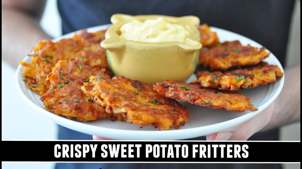 Better than sweet potato casserole | Crispy sweet potato fritters recipe