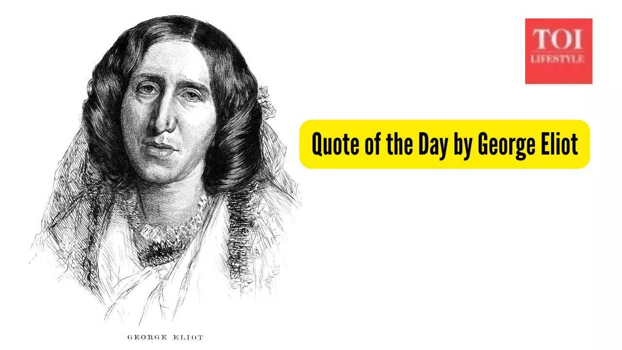 Quote of the day by George Eliot: "It is possible to have a strong self ...