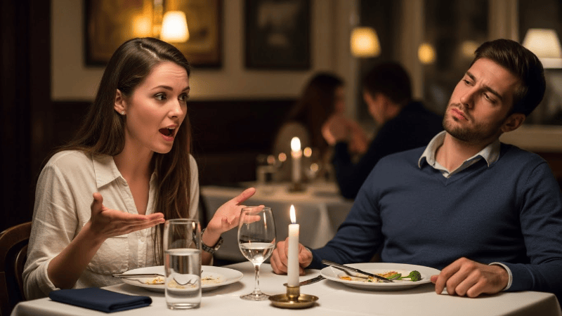 Mistakes a man will always remember from a first date and how to avoid them