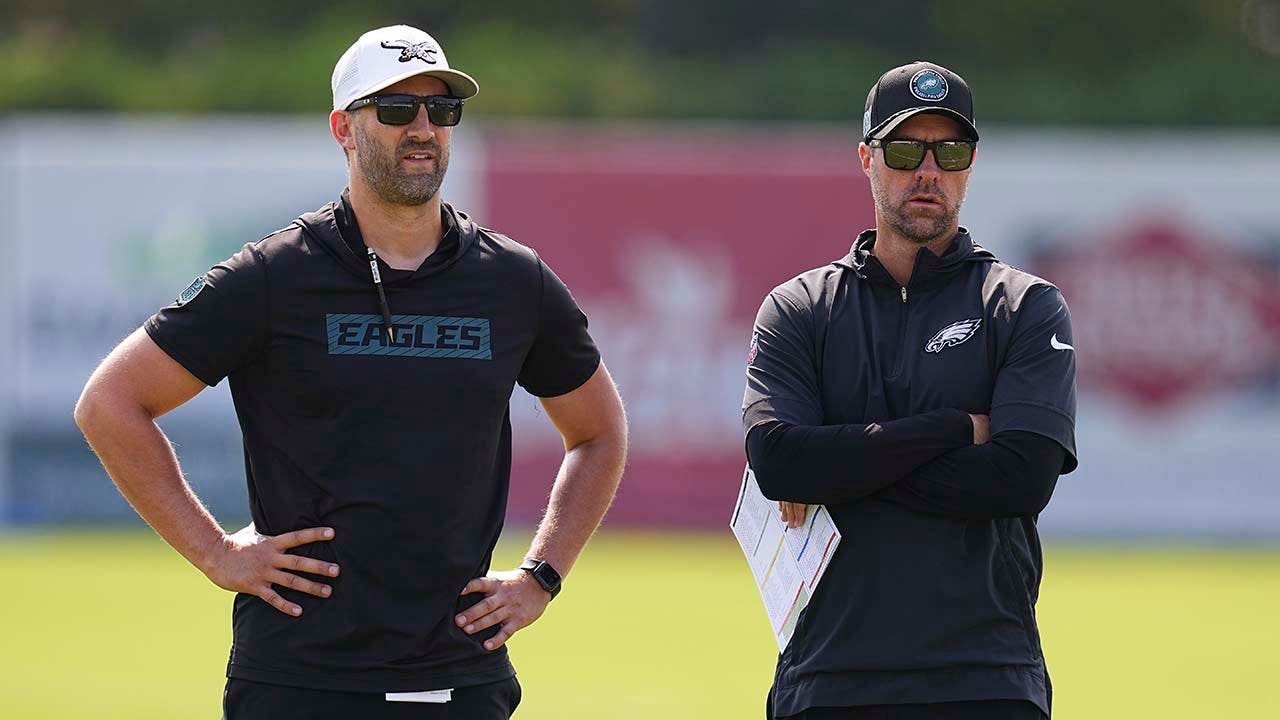 Eagles move on from offensive coordinator Kevin Patullo after uneven ...