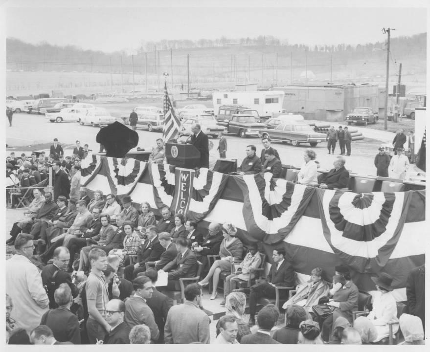 Photos: A busy day for President LBJ in Middle Tennessee