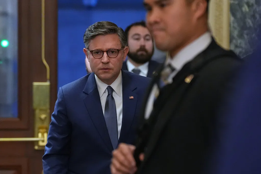 Speaker Johnson suffers blow after GOP revolt over workforce bill