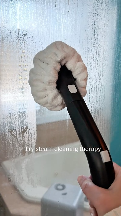 Steam cleaning therapy for a deep, satisfying clean