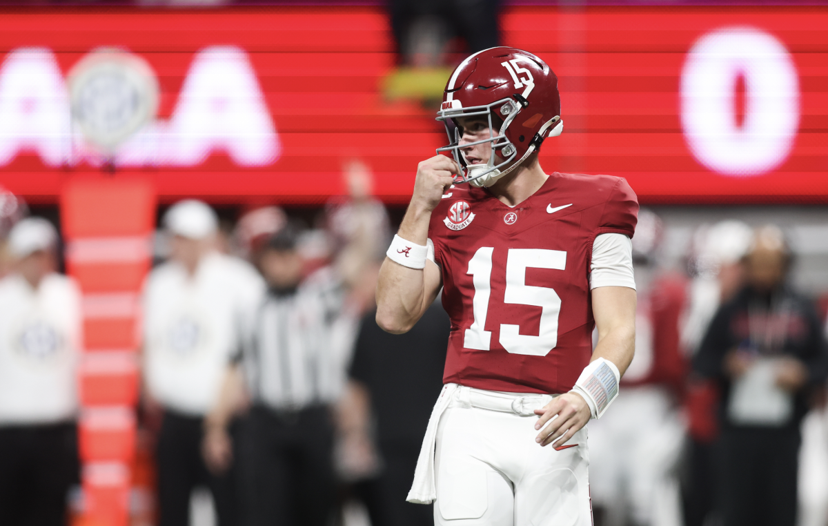 Alabama QB Ty Simpson makes admission about Tennessee and Nico ...