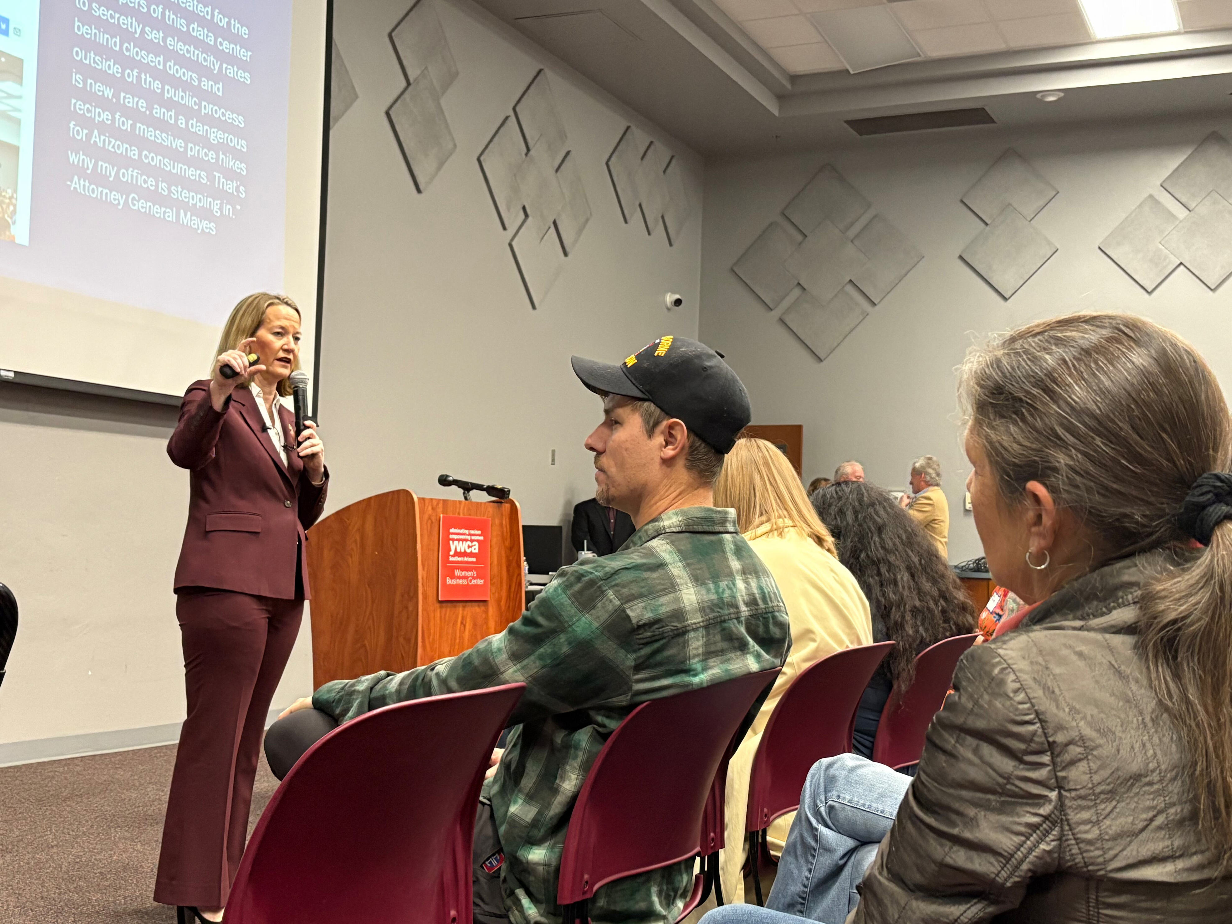 Arizona AG Kris Mayes hosts town hall about TEP rate increases