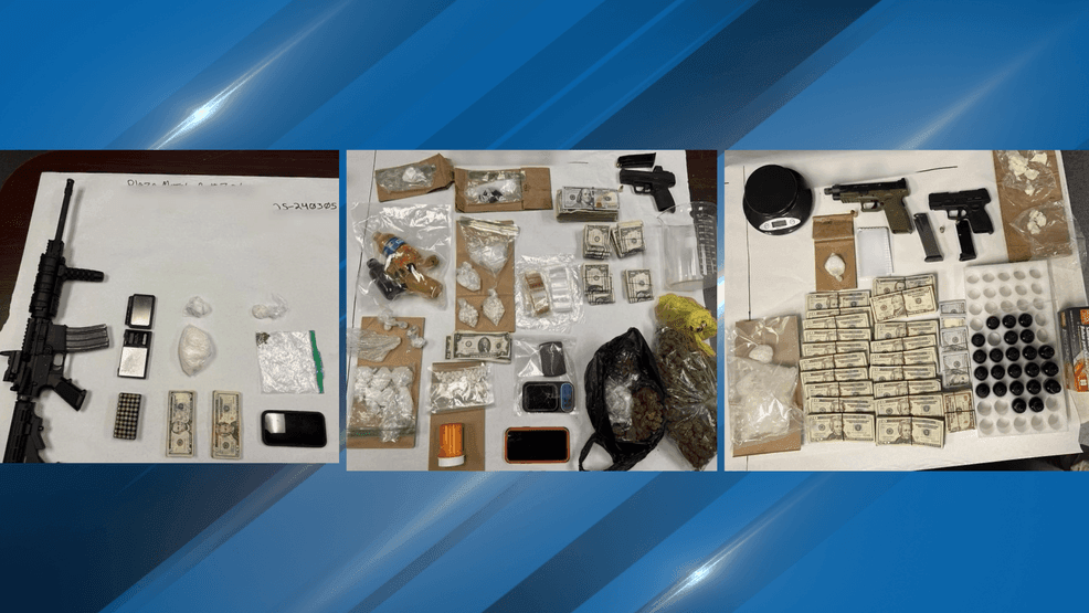 Police seize guns, drugs, and cash in operation on Union Avenue; four ...