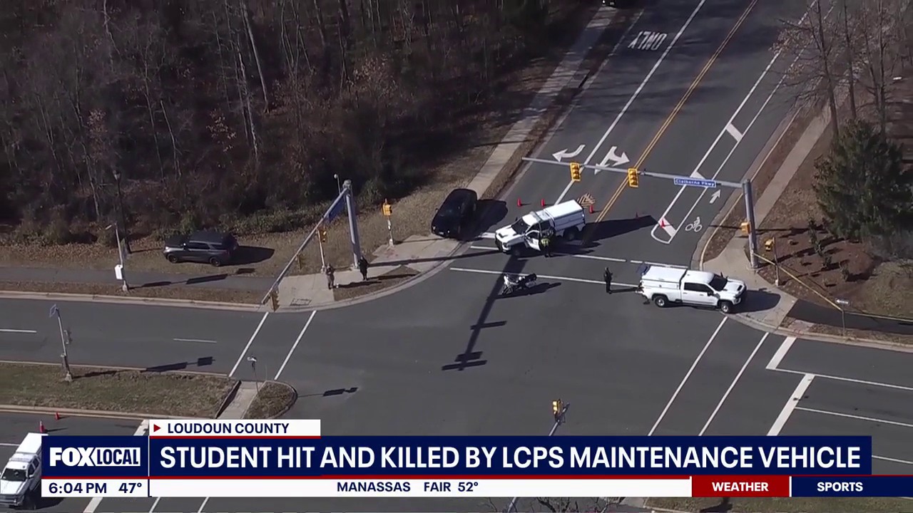 Student hit, killed in crash near Loudoun County high school