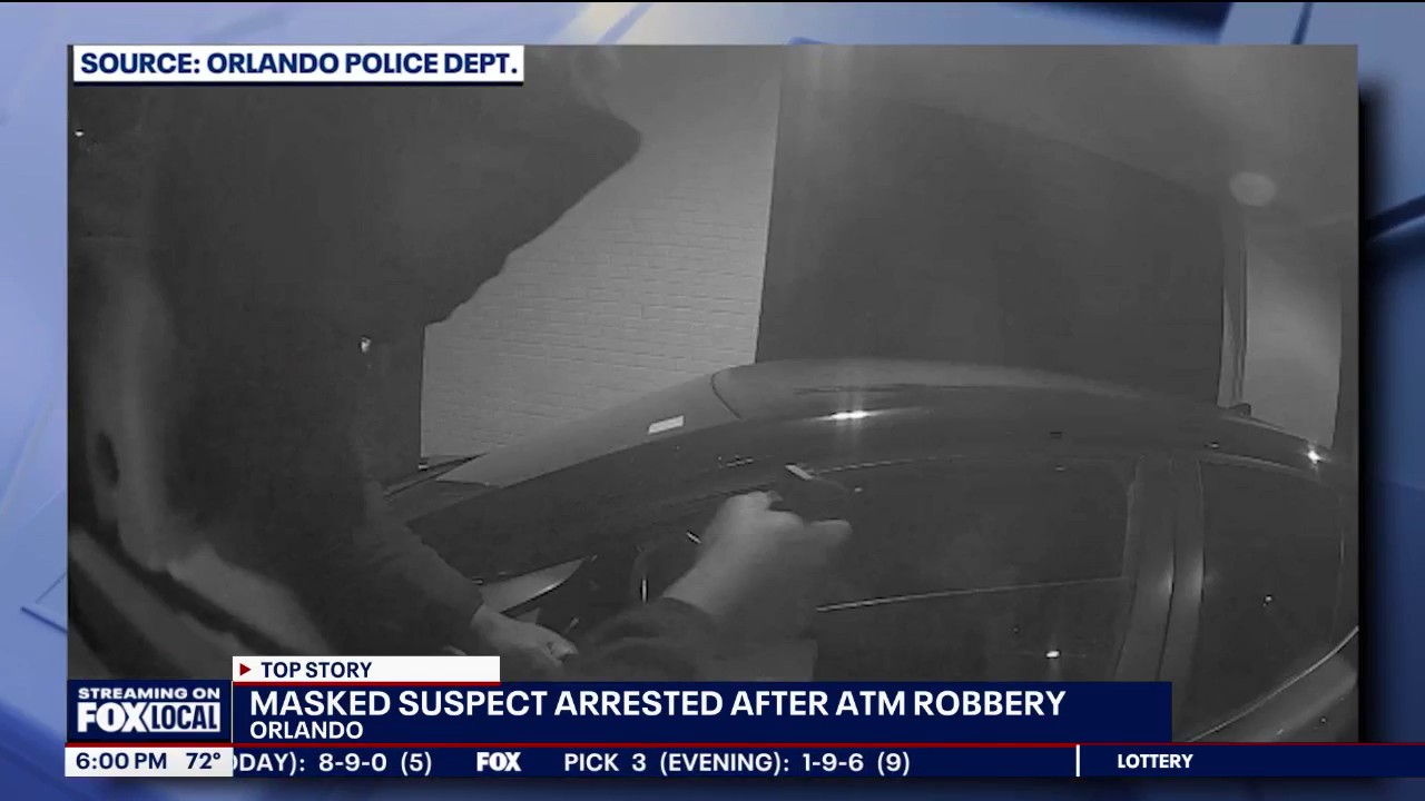 ATM robbery suspect arrested after fingerprints lead police to him