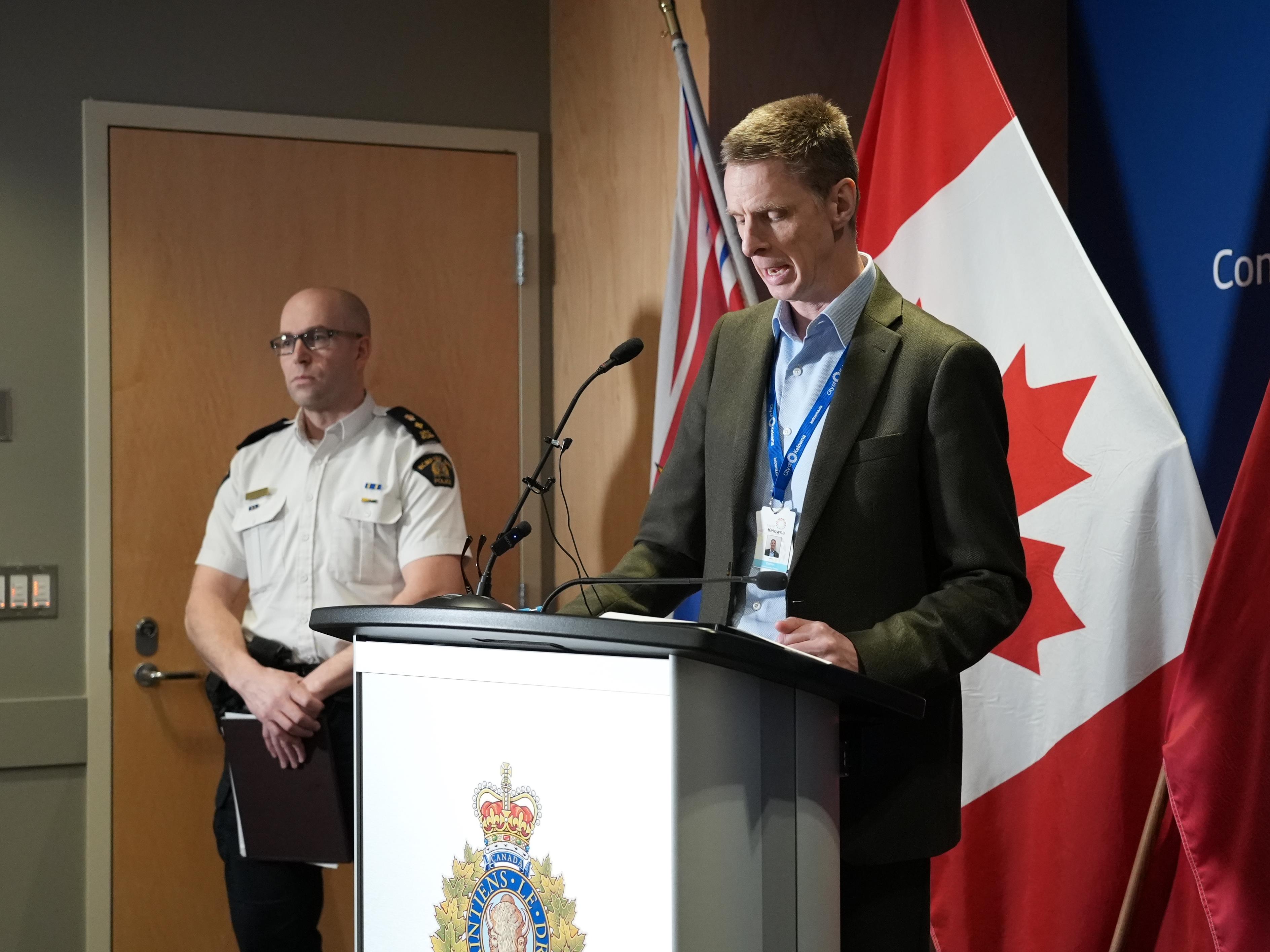 Une présence policière renforcée au centre-ville de Kelowna