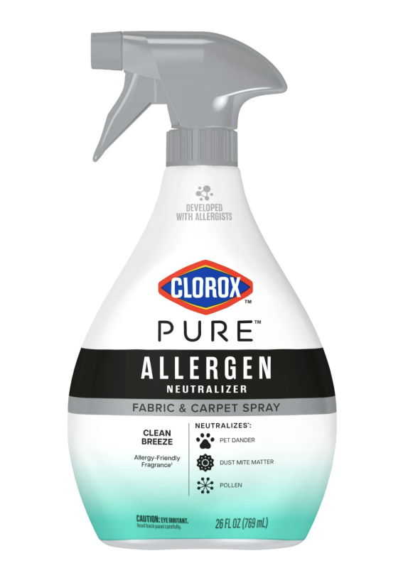 Clorox just launched products to neutralize spring allergies